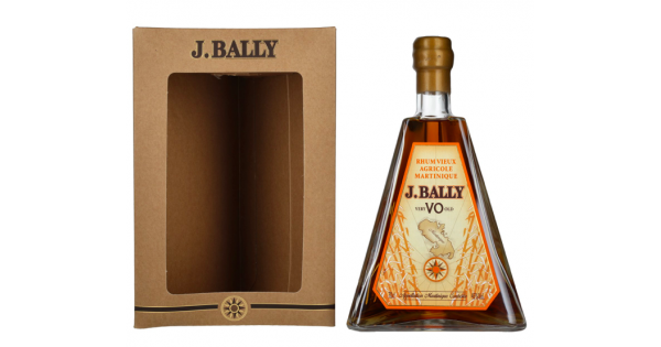 Romas J. Bally Rhum Vieux Agricole Martinique VO 45% Vol. 0,7l dovanų dėžutėje