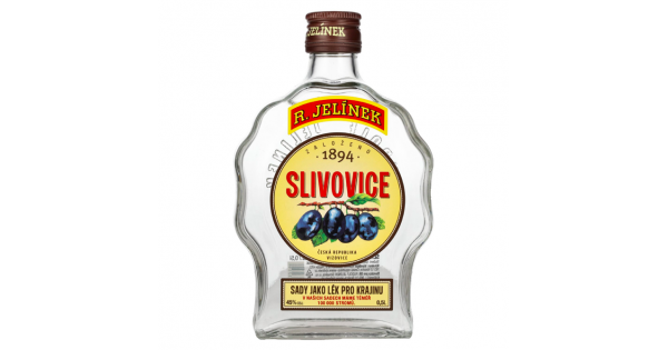 Svyvų brendis R. Jelínek Slivovice Plum Brandy 45% Vol. 0,5l