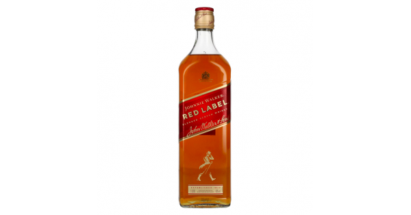 Viskis Johnnie Walker Red Label Blended Scotch Whisky 40% Vol. 1l