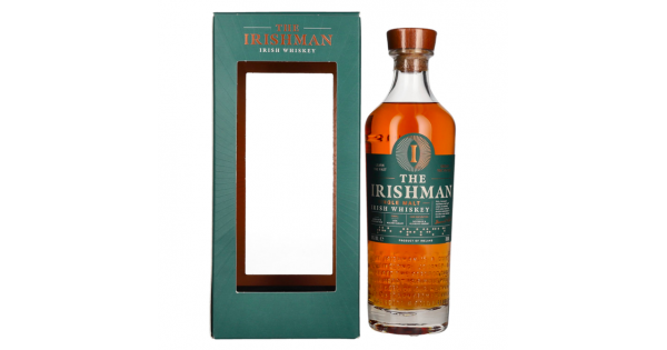 Viskis The Irishman SINGLE MALT Irish Whiskey 40% Vol. 0,7l dovanų dėžutėje