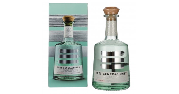 Tres Generaciones Tequila Plata 100% Puro De Agave Azul 38% Vol. 0,7l ...